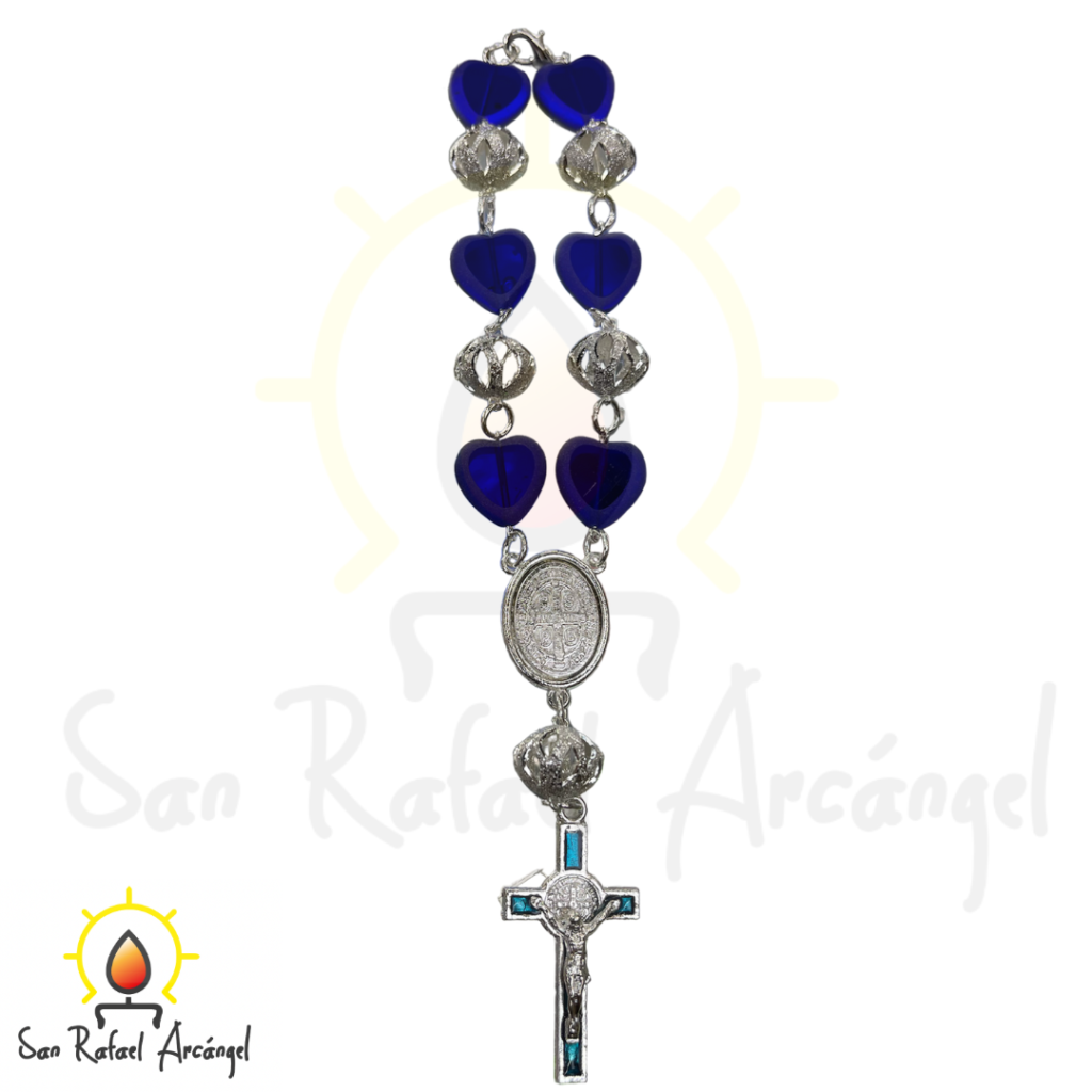 Decenario con broche. – San Rafael Arcángel